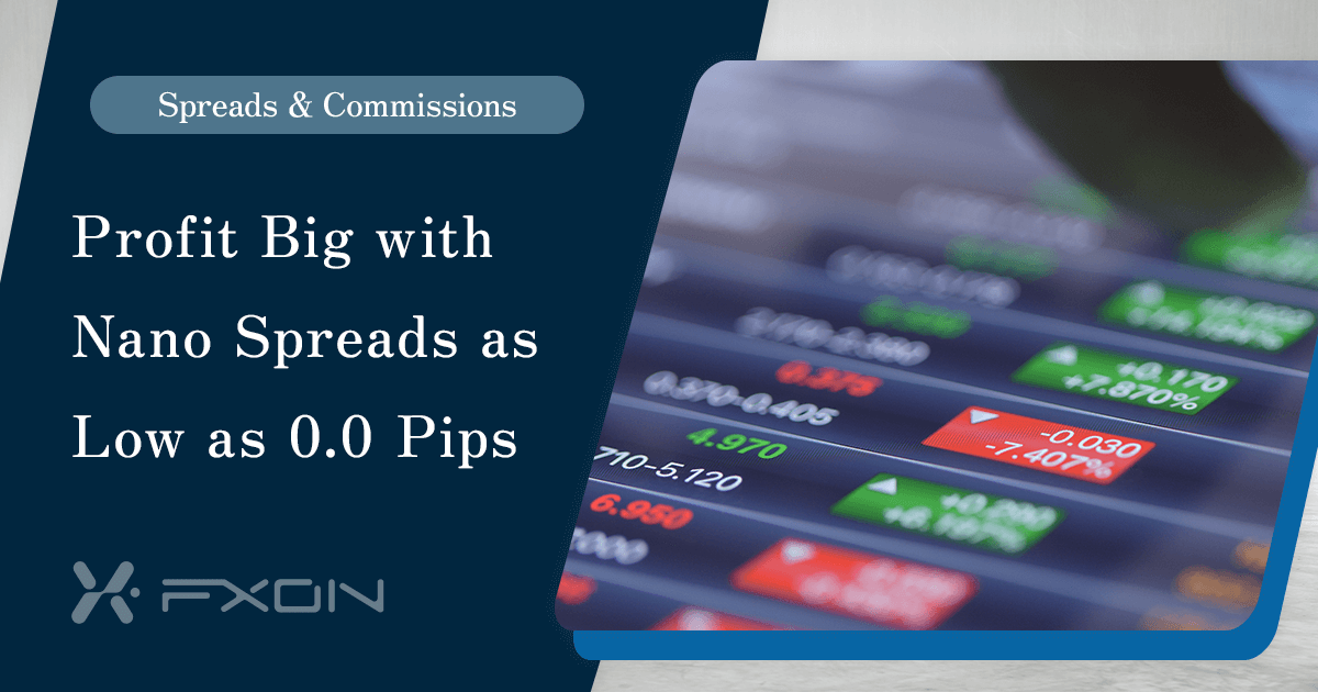 Spreads & commissions | FXON™